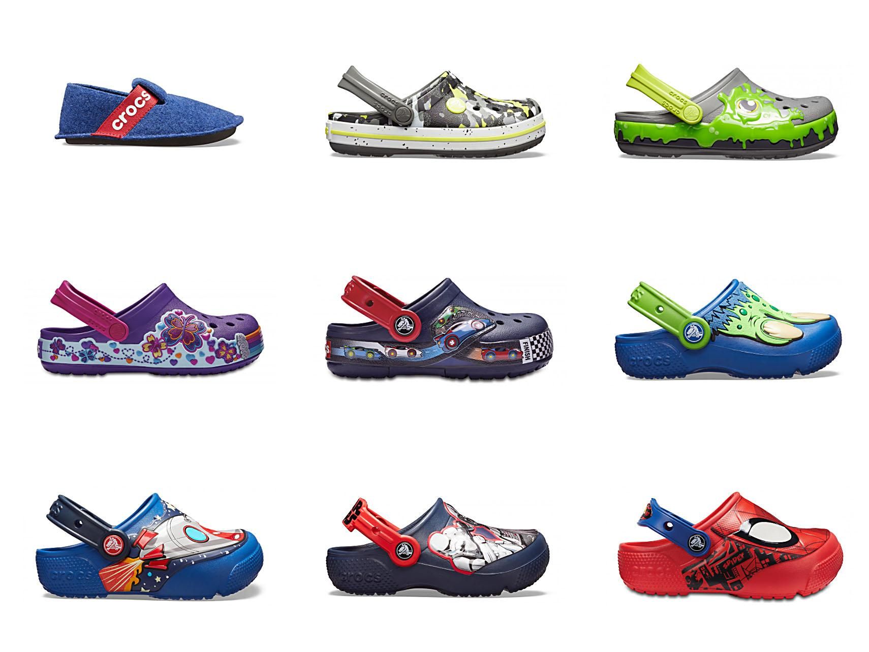 Catalogo Crocs bambini 01 nelle vetrine di Ilovecomm - Torino